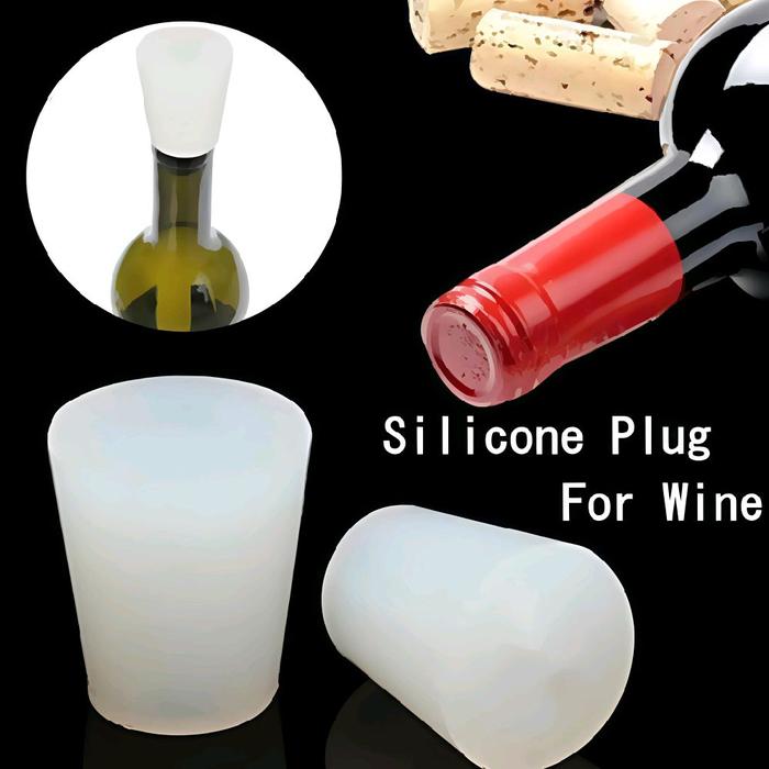 Jual Rubber Silicone Bottle Stopper Food Grade Sumbat Botol Silikon ...