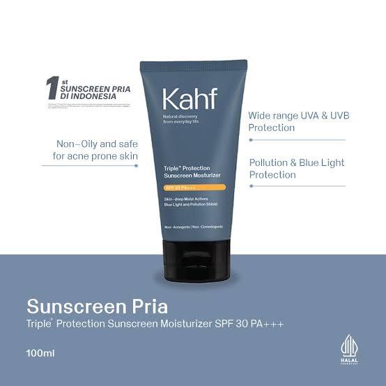Kahf Triple Protection Sunscreen Moisturizer SPF 30 PA+++ - Shop ...