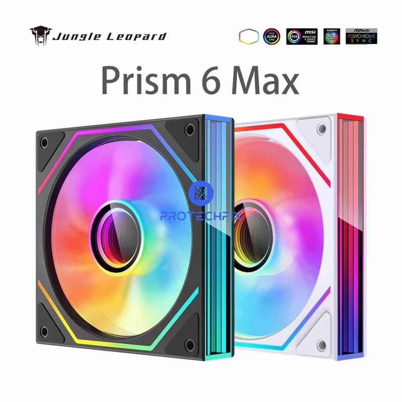 JUNGLE LEOPARD Prism 6 MAX ARGB 120mm PWM Fan (T) - Shop | Tokopedia