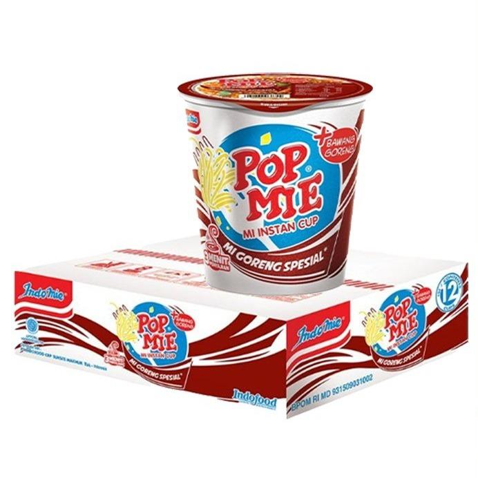 INDOMIE POP MIE RASA MIE GORENG Mini SPECIAL 1 DUS ISI 12 CUP - Shop ...