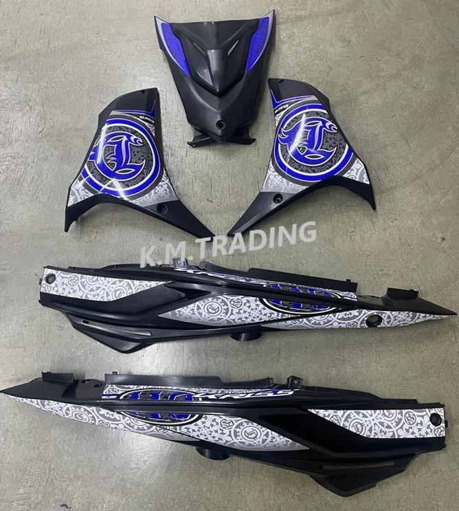 MODENAS KRISS MR3 110 (02) BLACK BLUE/BLACK PURPLE/BLACK RED/BLACK/RED ...