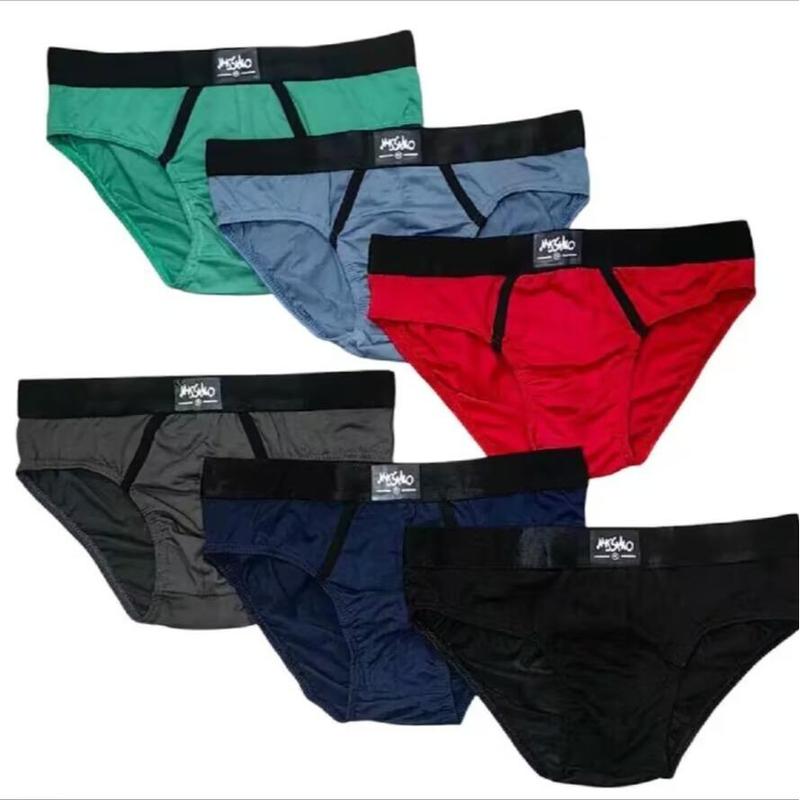 6PCS Random High Quality Elastic Brief Menswear for Men - Lingerie ...