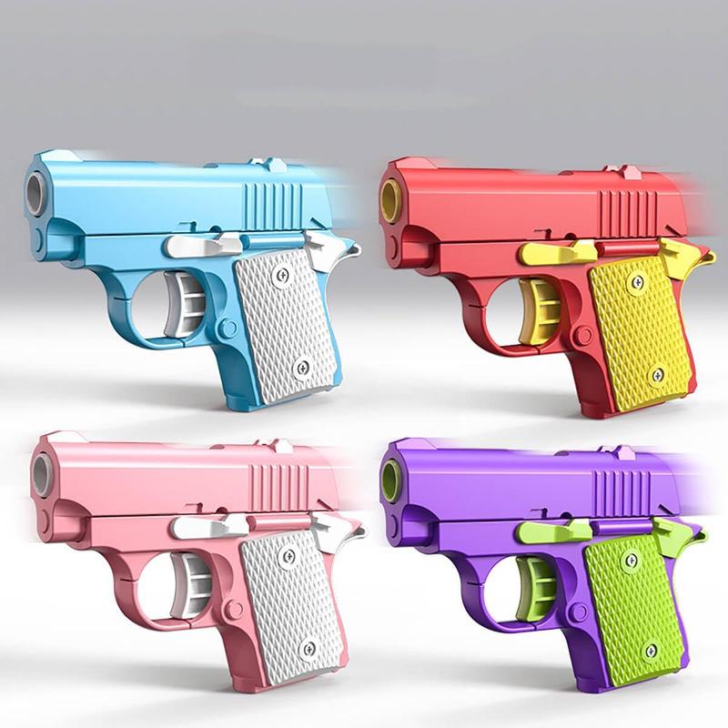 Fidget Toys Pistol, 3D Gravity Mini 1911 Fidget Pistol Toys,Fidget ...