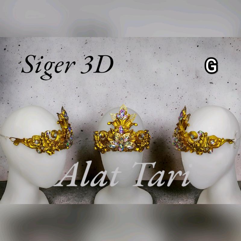 Siger Tari / Mahkota 3D (G) - Shop | Tokopedia