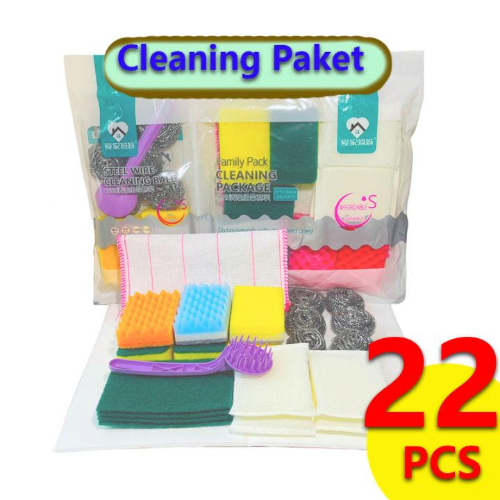 spons 22 pcs pencuci piring serba guna , sponge dapur spons - Shop ...