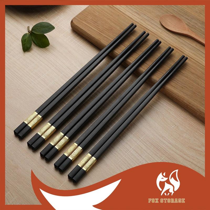FOX STORAGE Classic Series Alloy Chopsticks Chopstick 1 Penyepit ...