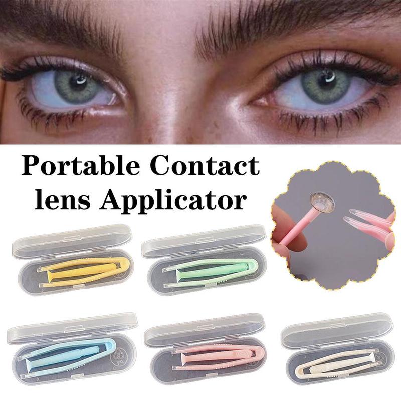 Contact Tweezers Remover Contact Len Applicator Remover Beginner ...