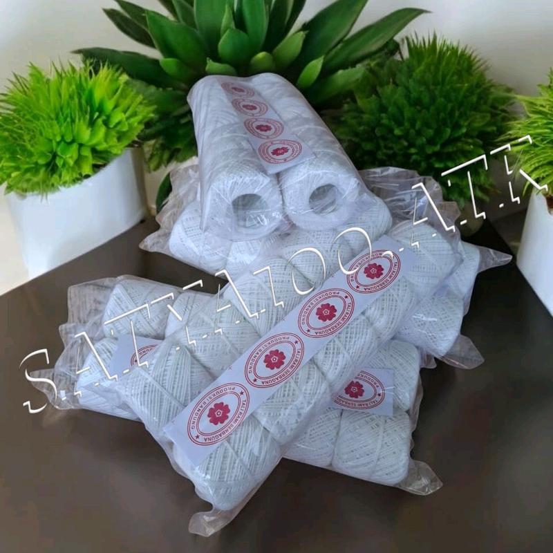 benang kasur putih 1 pak 10 pcs / benang bangunan / benang rami - Shop ...