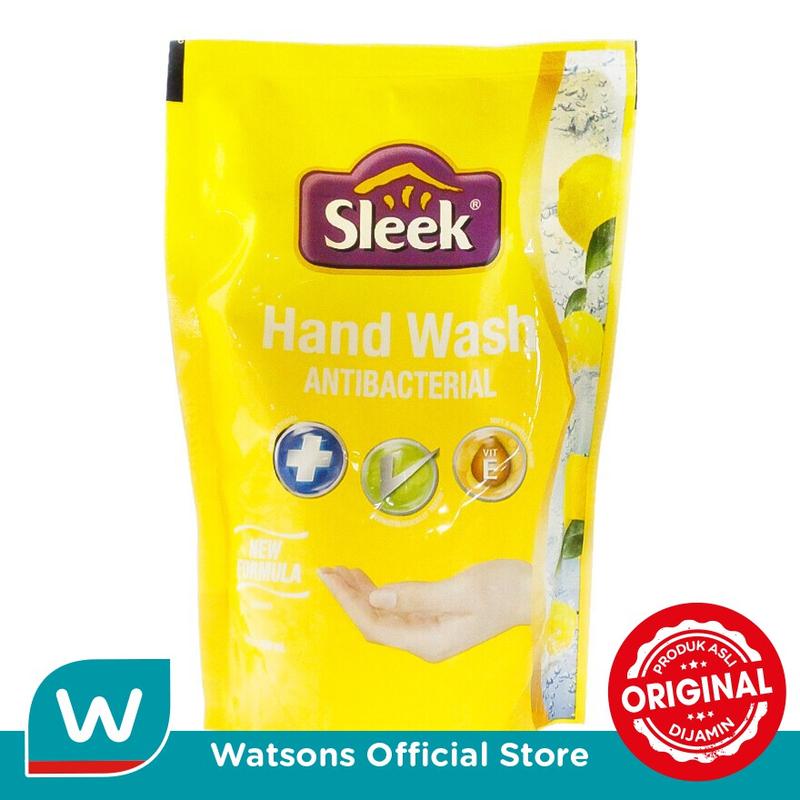 Sleek Hand Wash Lemon Reffil 400ml - Shop | Tokopedia