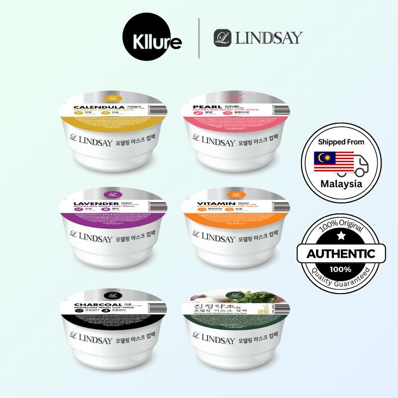[LINDSAY] Modeling Mask Cup Pack (6 Types/28g) - TikTok Shop Malaysia