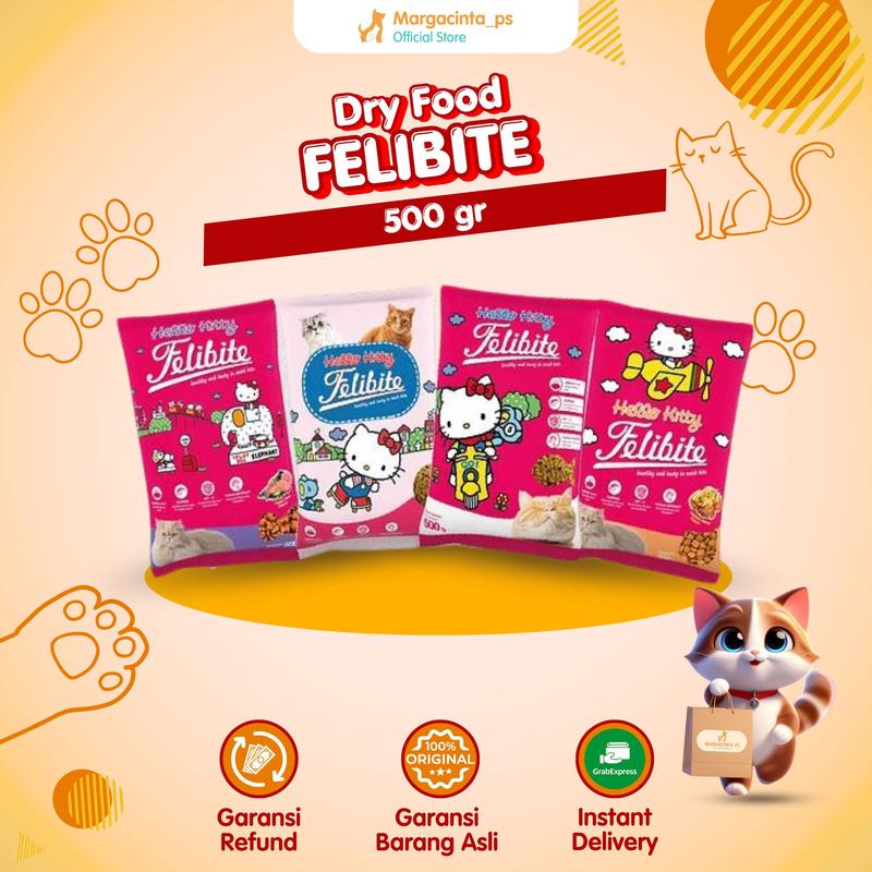 Makanan Kucing Kering FELIBITE 500 GR FRESHPACK All Variant - Shop ...