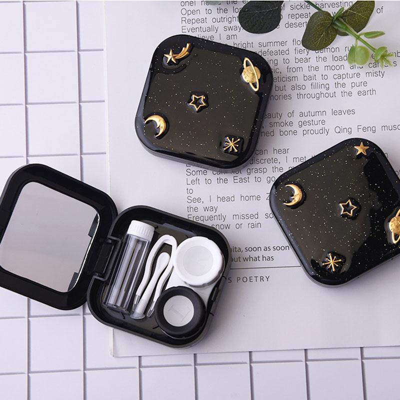 【COD】Eyeshare 2024 starry sky contact lens case box holder tool ...