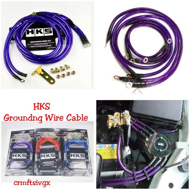 HKS Grounding Wire Kit wayar kit grounding cable HKS GROUNDING - TikTok ...