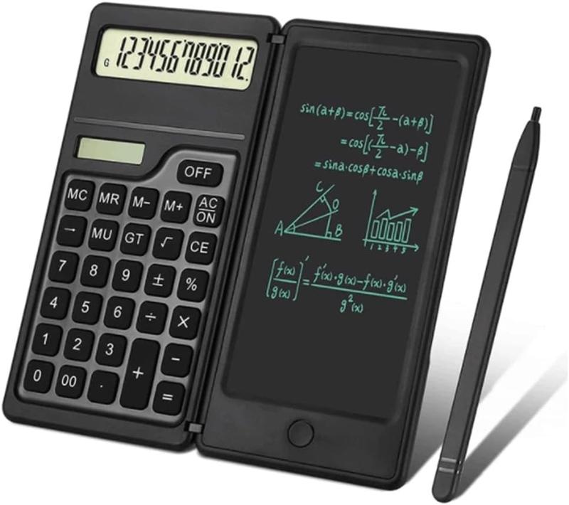 Calculators Solar Calculator with Writing Tablet Portable and - TikTok ...