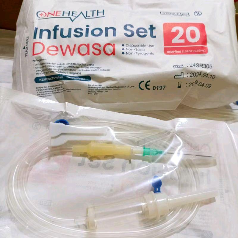 Infusion Set Child/adult Selang infus Anak/Dewasa Standar - Shop ...