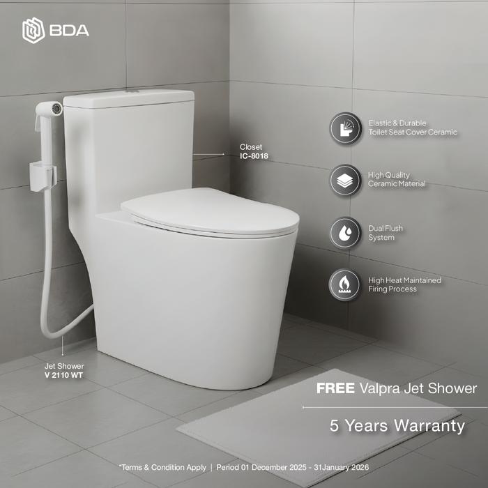 Promo cepol Kloset Toilet WC Duduk One Piece Dual Flush Water Saving ...