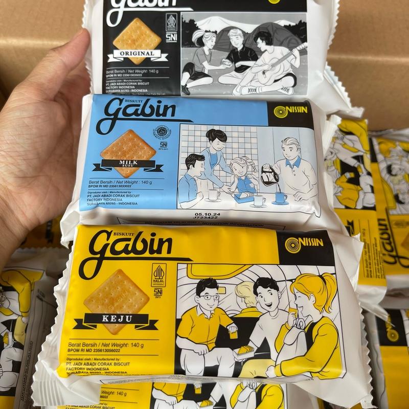 Agen distributor makanan ringan snack biskuit nissin gabin original ...