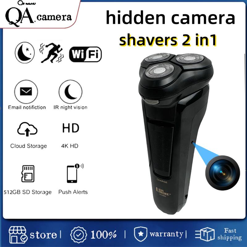 Razor Camera 2 in 1 Small Hidden Camera Mini 4k HD Camera Wireless ...