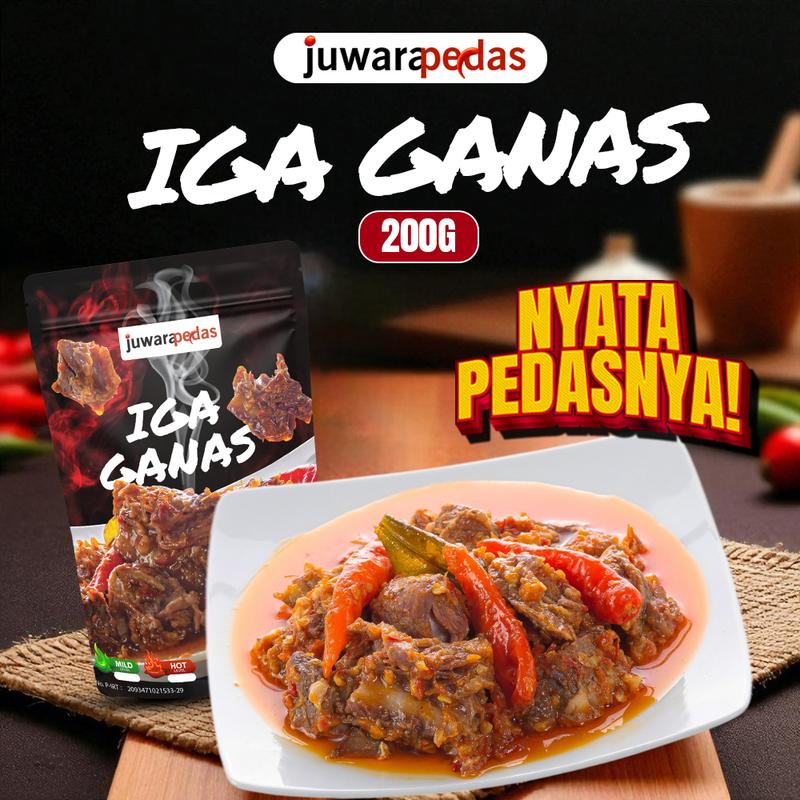 JUWARA PEDAS IGA GANAS - Oseng Mercon Iga Sapi 4 Jenis Cabai! Daging ...