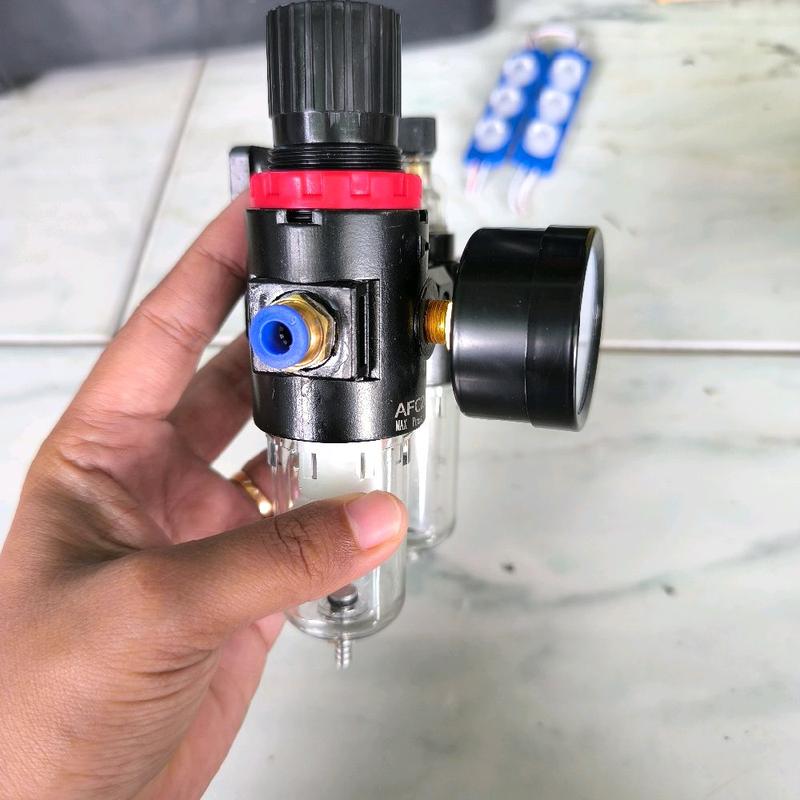 REGULATOR KOMPRESOR PENGATUR TEKANAN UDARA G1/4 8mm dan 6mm - Shop ...