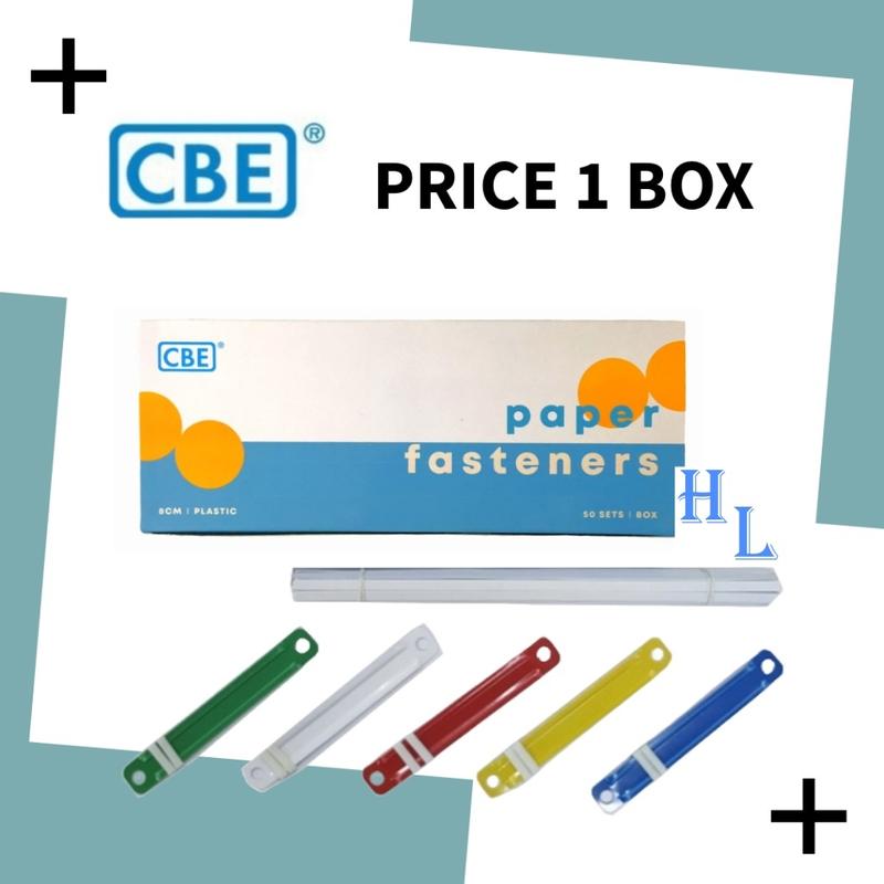 CBE Paper Fasteners No. 168 (50 Sets/Bx) - TikTok Shop Malaysia