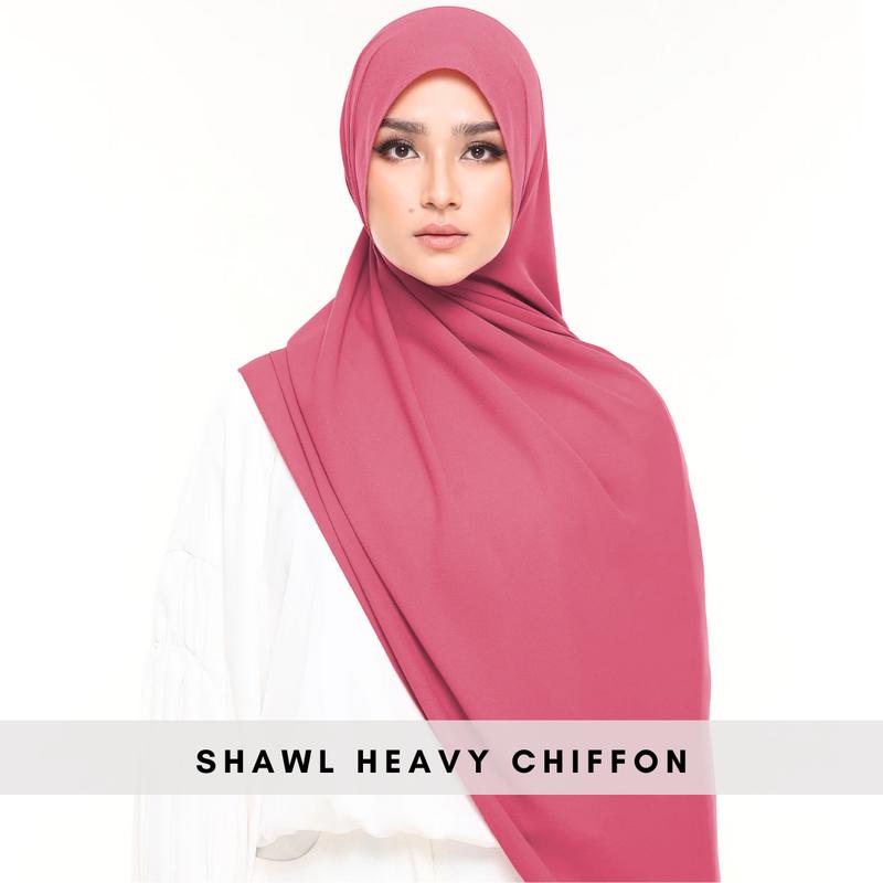Shawl Heavy Chiffon/ Shawl Keknis Plain/ Shawl Chiffon/ Shaw - TikTok ...