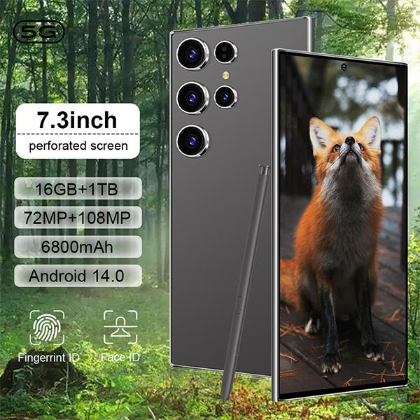 COD Galaxy S24 Ultra Original Ponsel 7.3inci Android 14 16GB+1TB Memori ...