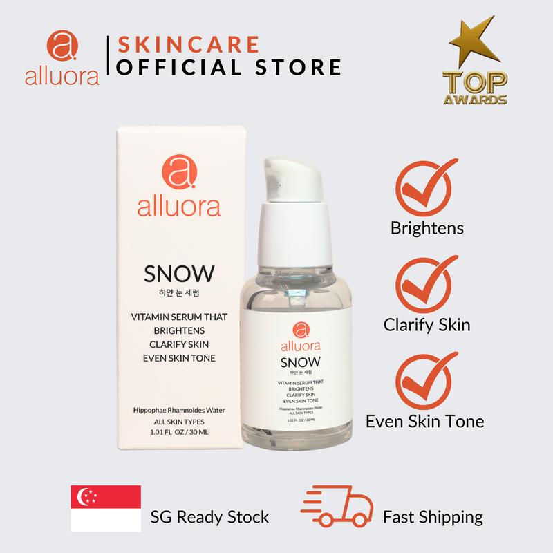 Alluora Snow Serum (30ml) Skincare - TikTok Shop Singapore