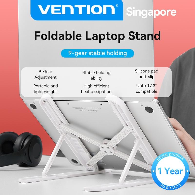 Vention Foldable Laptop Stand 9-gear Stable Holding Silicone - TikTok ...