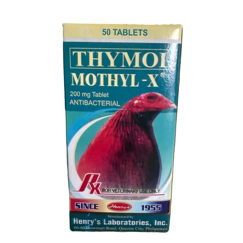 Thymol Mothyl X Fowl Fox Antibacterial 200mg Tablet - TikTok Shop ...