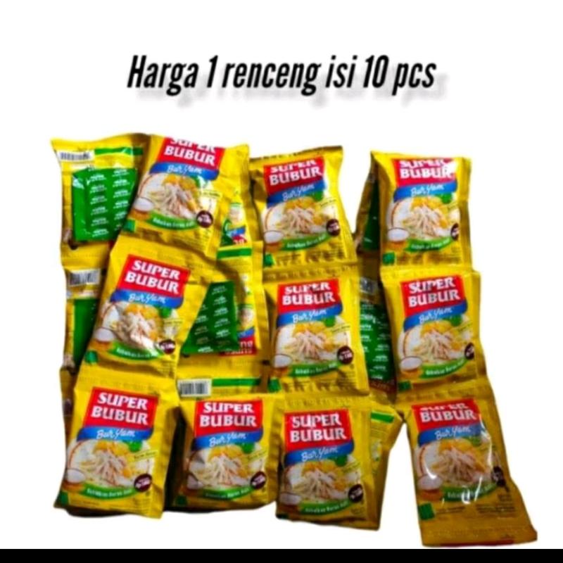 Super Bubur Buryam Renceng 10sachet Instan Food Makanan wes - Shop ...