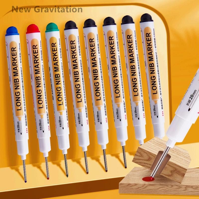 1Pcs Long tip marker 20mm deep hole marker Quick dry oily no - TikTok ...