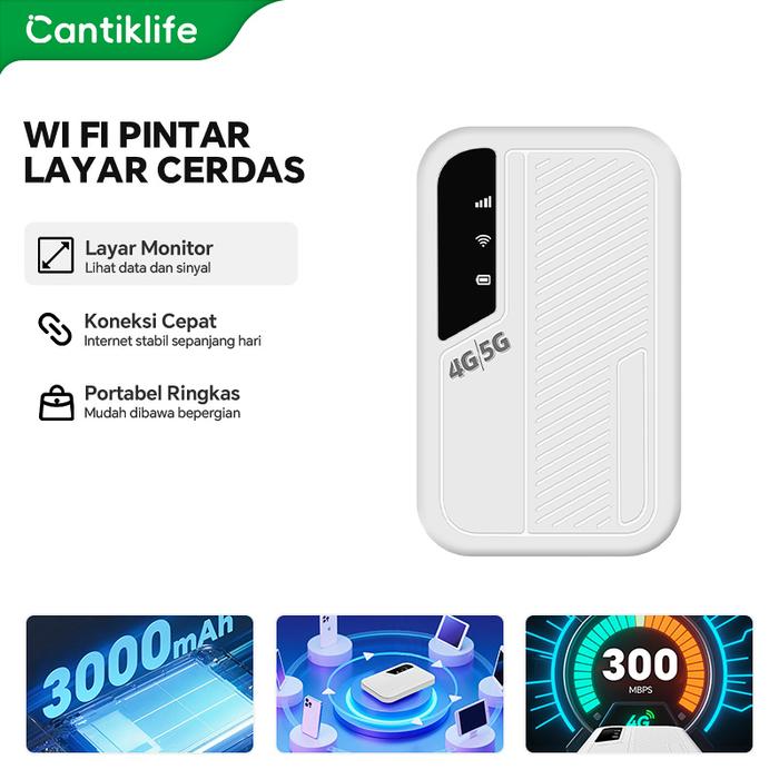 Promo Modem 4G/5G LTE WiFi – Router portabel, 150 Mbps, kompatibel ...