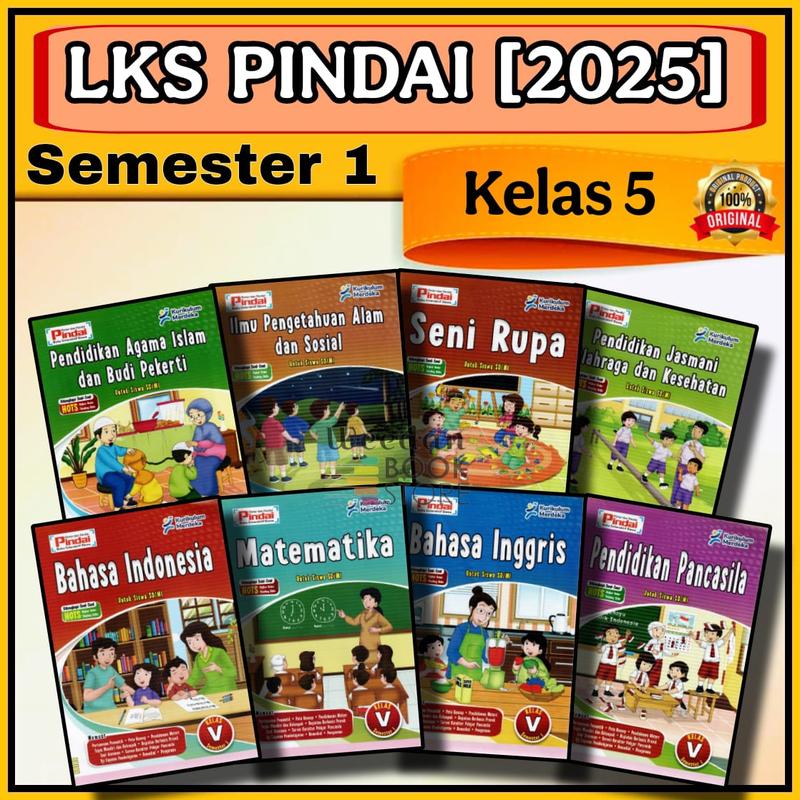 LKS PINDAI Kelas 5 Sd Semester 1 Kurikulum Merdeka Terbaru 2025 - Shop ...
