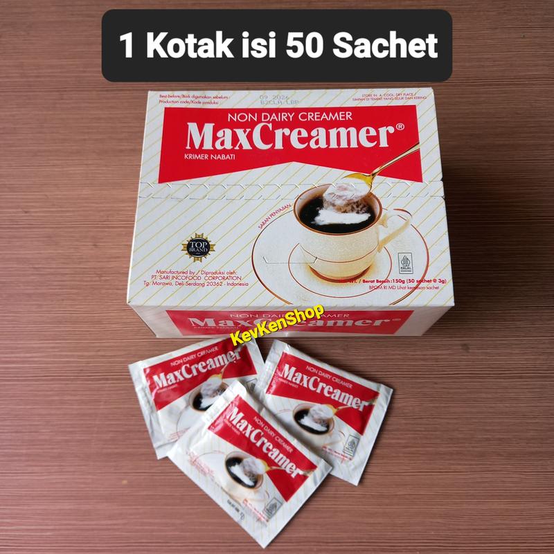 Indocafe MaxCreamer Non Dairy Krimer Nabati Max Creamer Saset Harga per ...