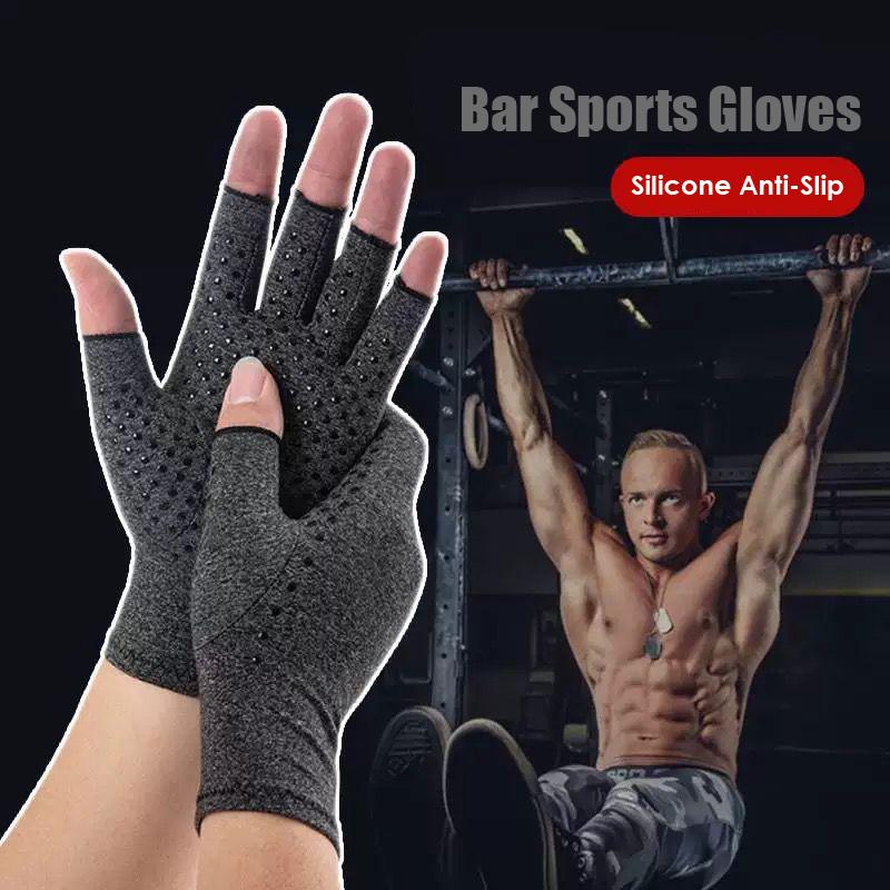 2Pairs Open Tip Finger Bike Hand Gloves Blood Circulation Anti - TikTok ...