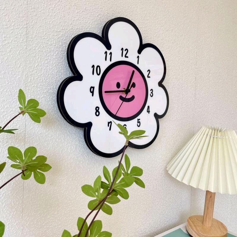 HMJ-Jam Dinding Cute-Jam Dinding Bunga Matahari - TikTok Shop Malaysia
