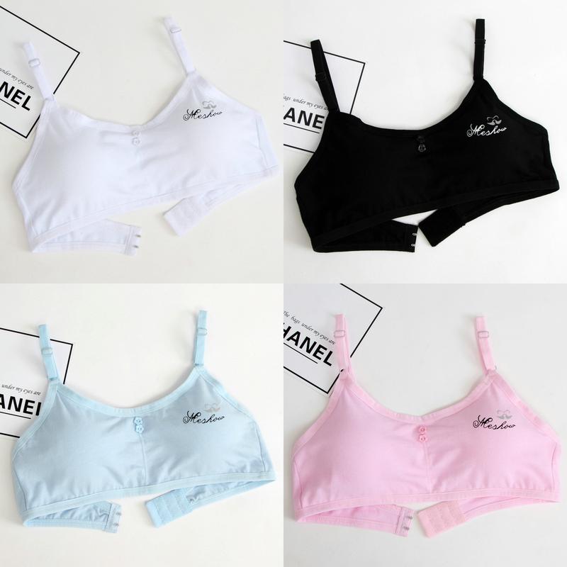 Teen Girls Underwear Soft Padded Cotton Bra Young Girls for Yoga ...
