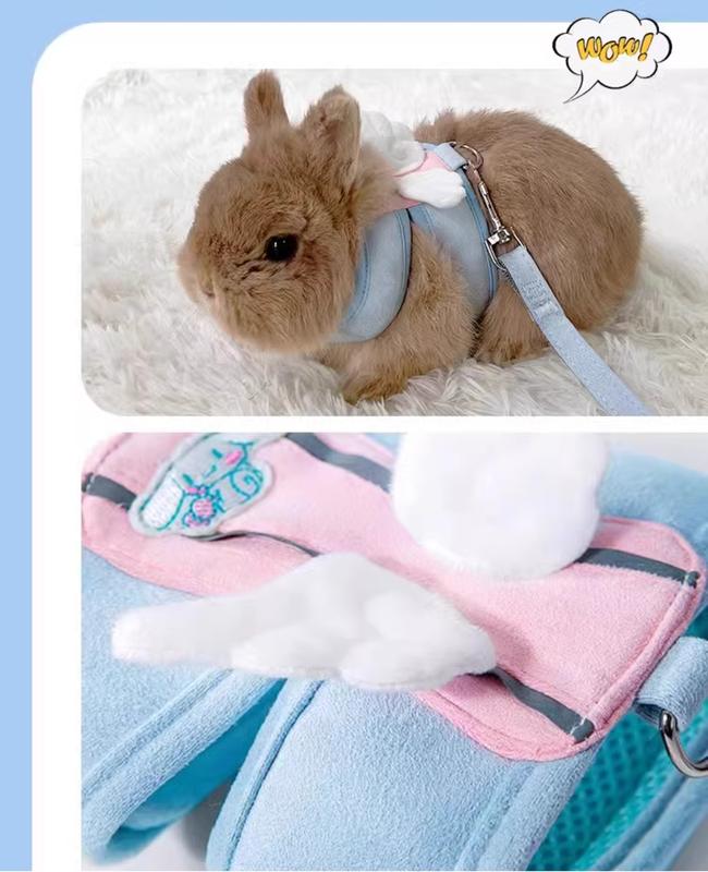 Rabbit Traction Rope, Rabbit Rope, Adjustable, Dwarf Rabbit Anti ...