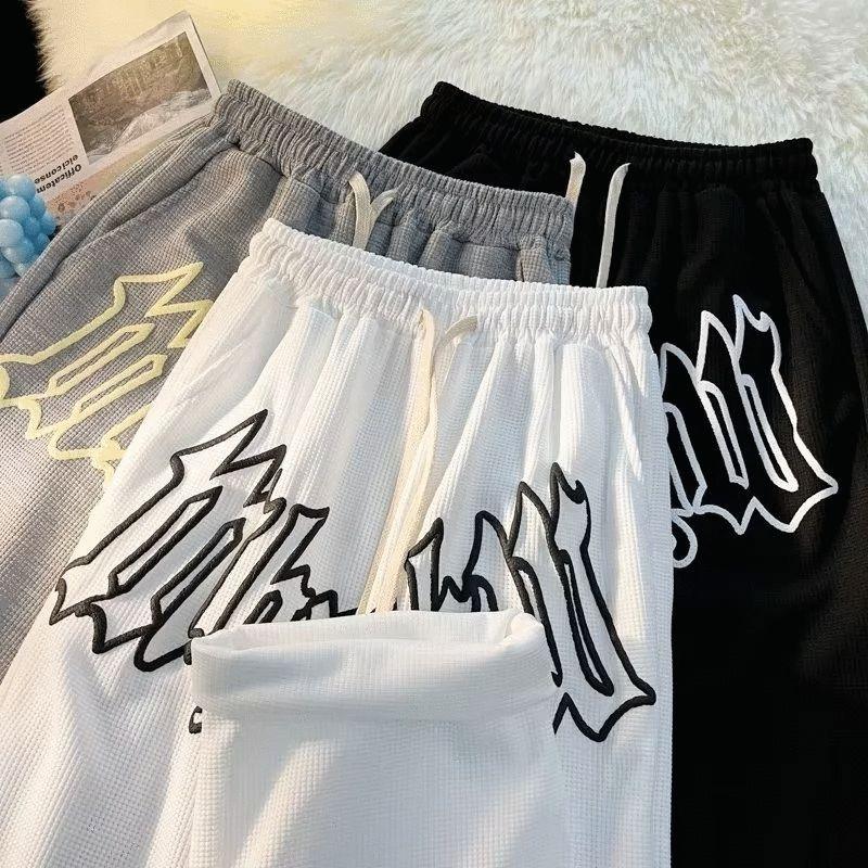 Aesthetic Retro Americanism pants for men slocks pants Korea - TikTok ...