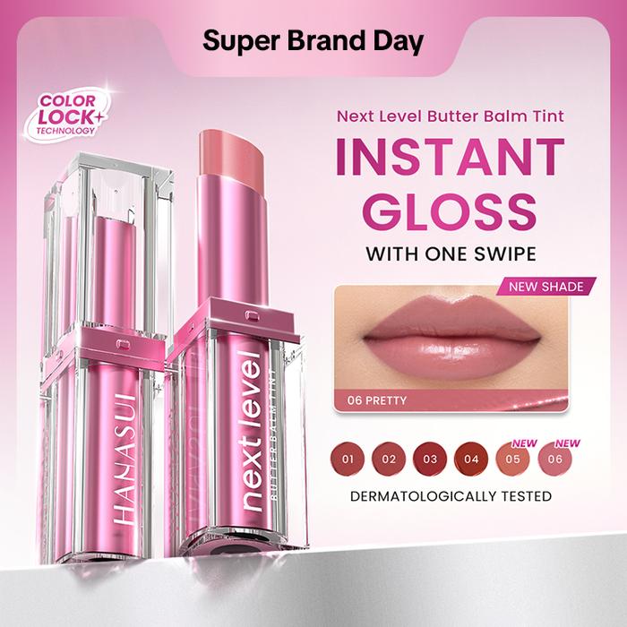 Promo [SUPER BRAND DAY] HANASUI Next Level Butter Balm Tint - Color ...