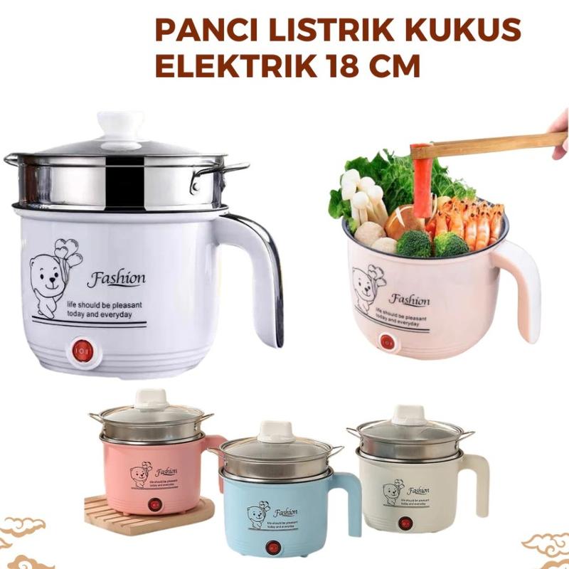 Panci Listrik Elektrik Cooker Stainless Steel Teflon Cooking - Shop ...