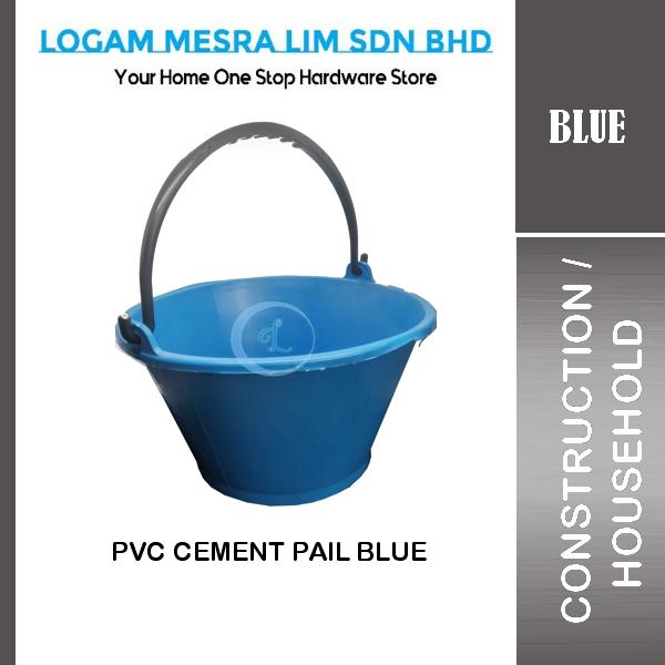 [READY STOCK] HEAVY DUTY CEMENT PAIL BUCKET (BLUE) - TikTok Shop Malaysia