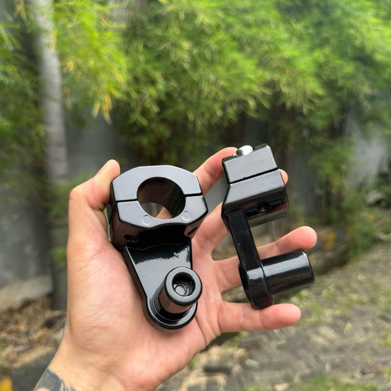 Peninggi Pemundur Stang Motor Raiser Stang Riser Setang Handlebar Pivot ...