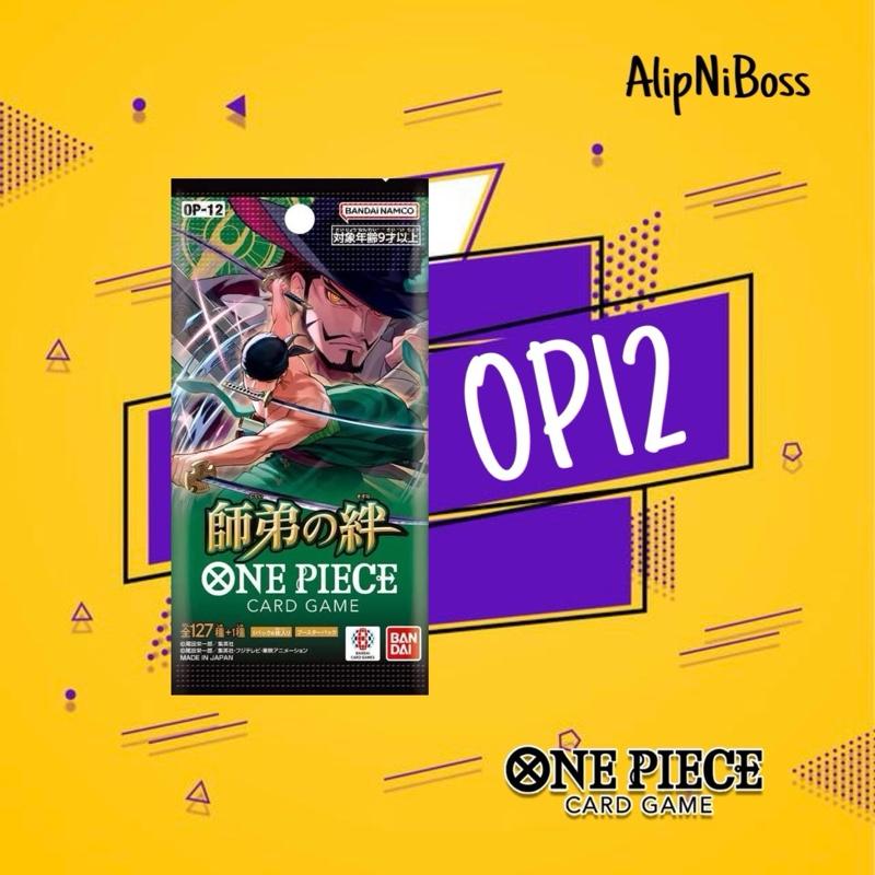 ONE PIECE TCG OP12 / BANDAI - TikTok Shop Malaysia
