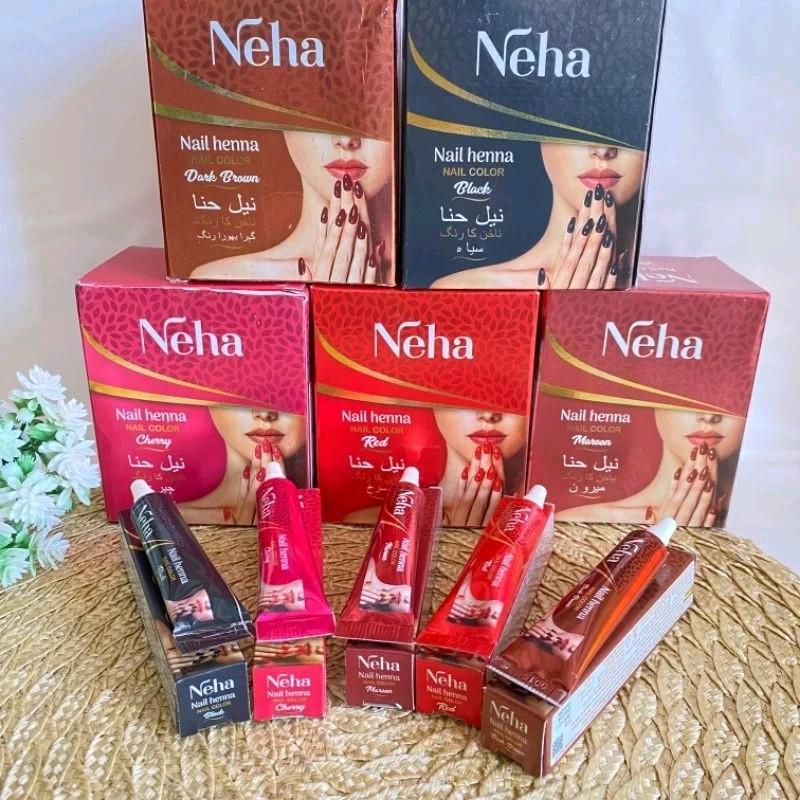 Neha Kutek Halal Pacar Arab Henna Kuku Muslimah Murah Nail Inai - Shop ...