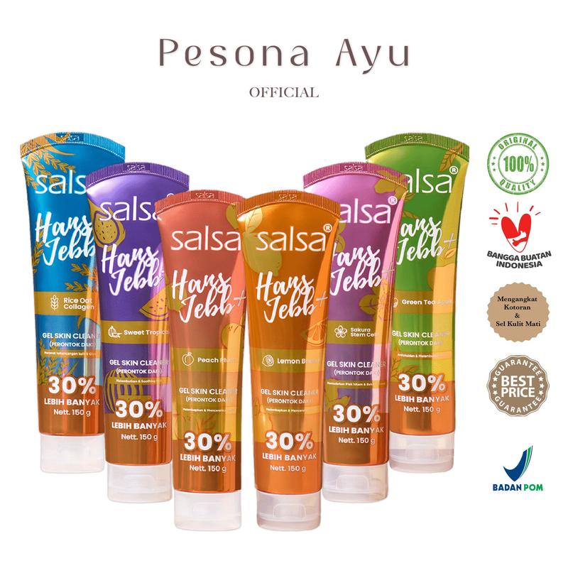 SALSA Hans Jebb 110gr - Gel Skin Cleanser Eksfoliasi Perontok Daki ...
