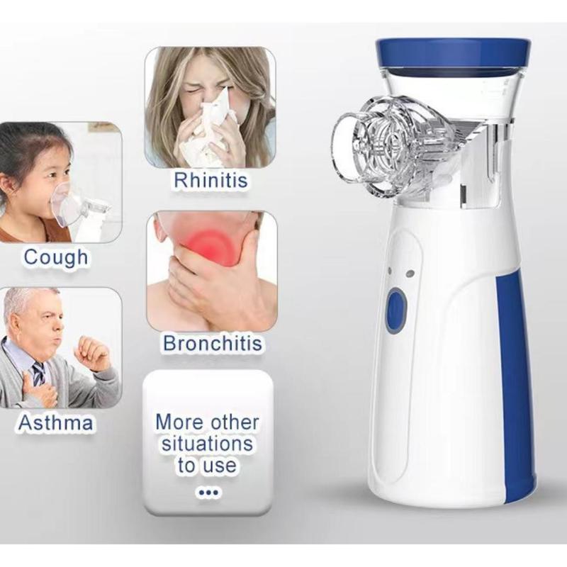 Upheal Mesh Nebulizer – Alat Uap Inhalasi Portabel untuk Pernapasan ...