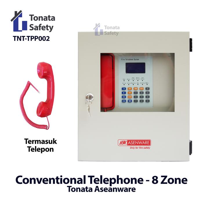 Promo Fire Telephone Panel 8 Zone Aseanware Tonata / Conventional Fire ...