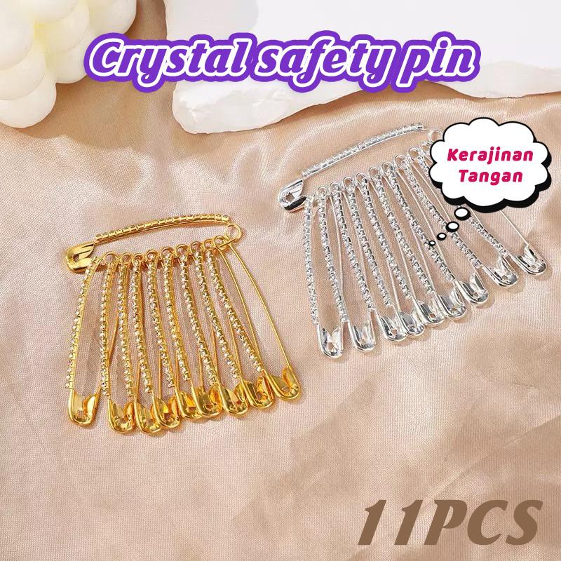 Pin Tudung Hijab Berlian, ELLE, 11pcs, Untuk Wanita, Aksesor - TikTok ...